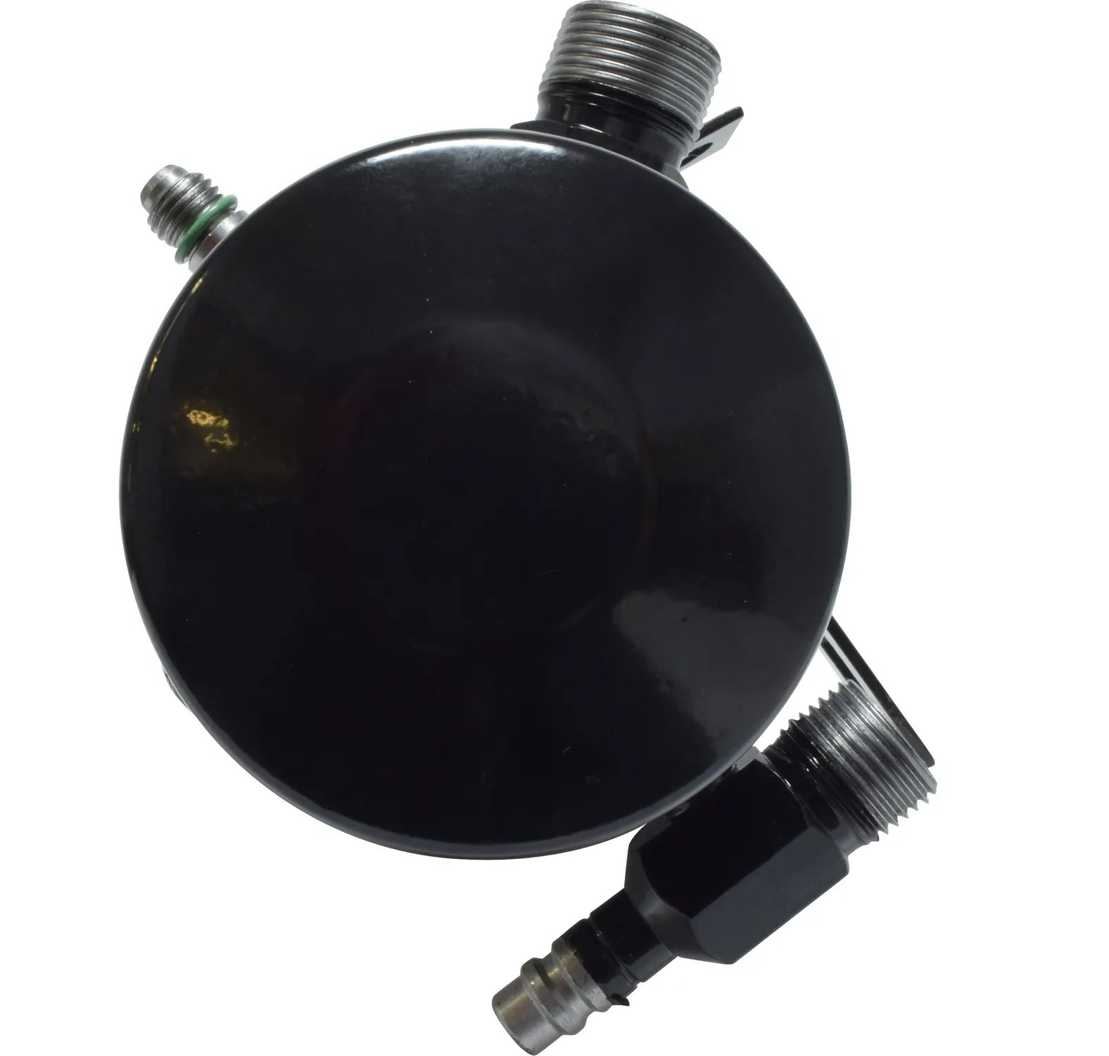 Ford Accumulator Drier with Threaded Fittings - Cold Hose