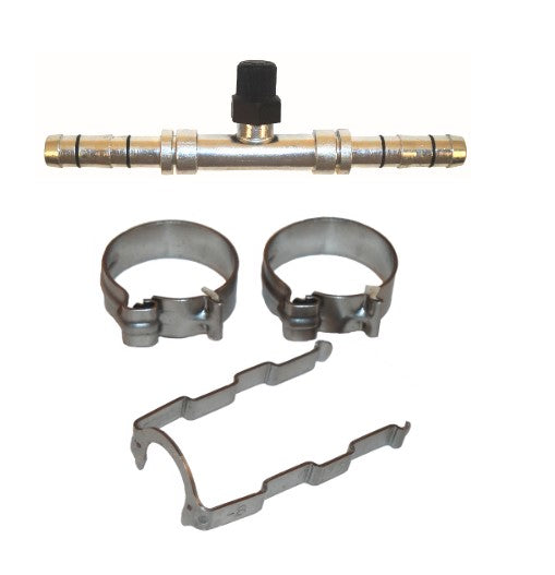 #8 Inline Splicer w/M10 Switch Port, EZ Clip Kit - Cold Hose