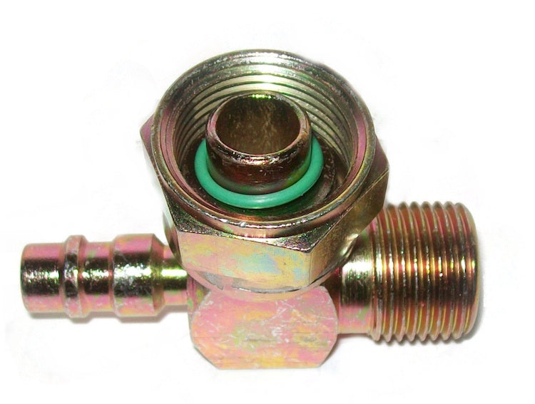 Tube O Suction Fitting R-134a Low Side Port - Cold Hose