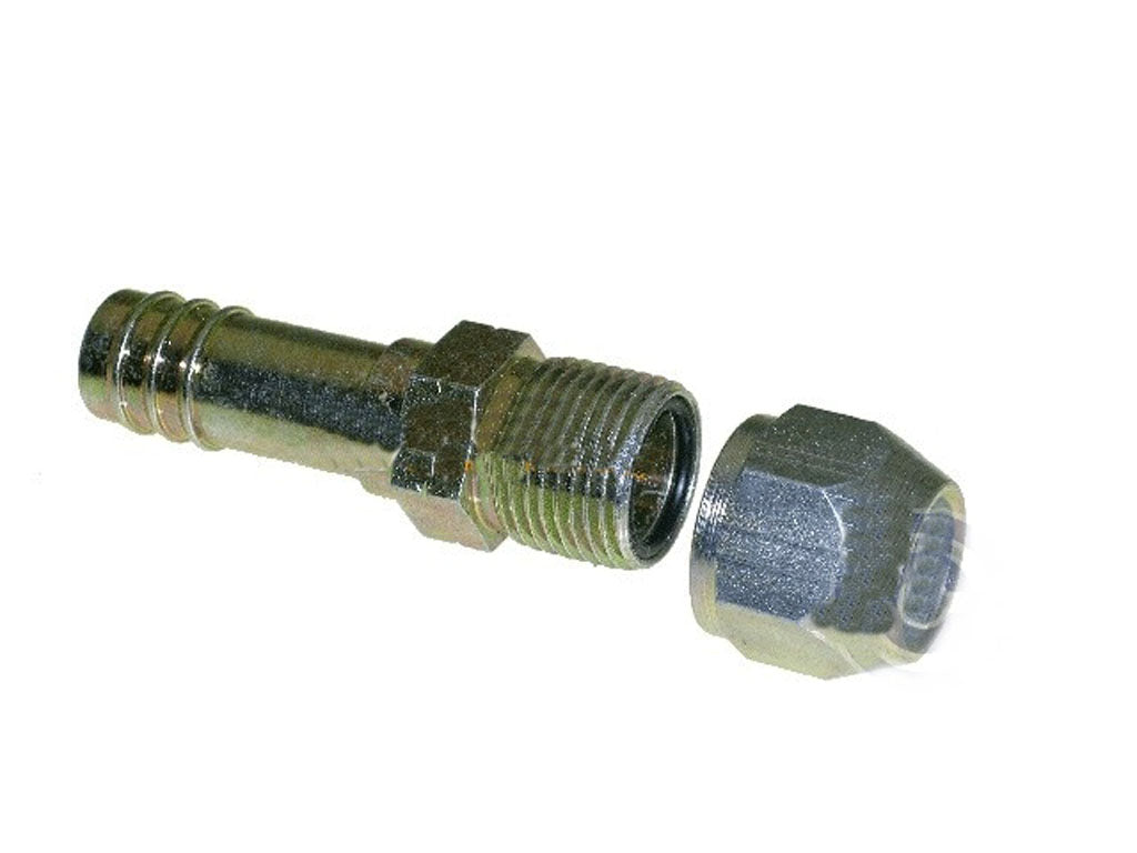 # 8 Straight Barbed Compression Fitting - Cold Hose