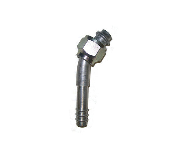 # 12 45 Degree O-ring Fitting Barb - Cold Hose
