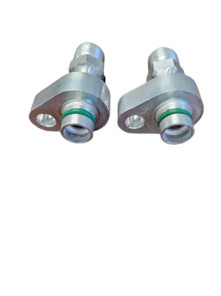 2006-2011 Crown Vic Condenser Adapters - Cold Hose