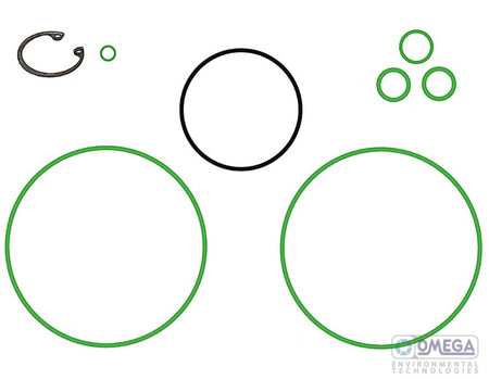 GM R4 Compressor Gasket Kit - Cold Hose