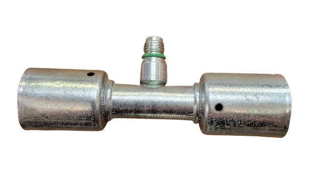 # 10 (1/2") Inline Splicer w/M10 Switch Port - Cold Hose