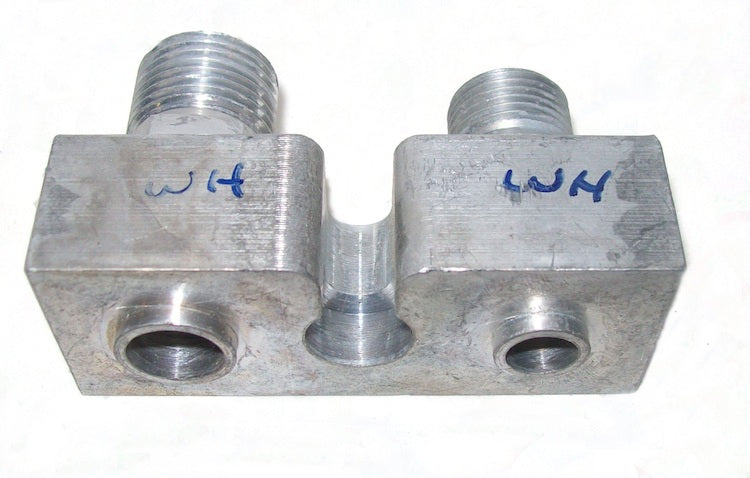 Ford FS10 Compressor Block - Cold Hose