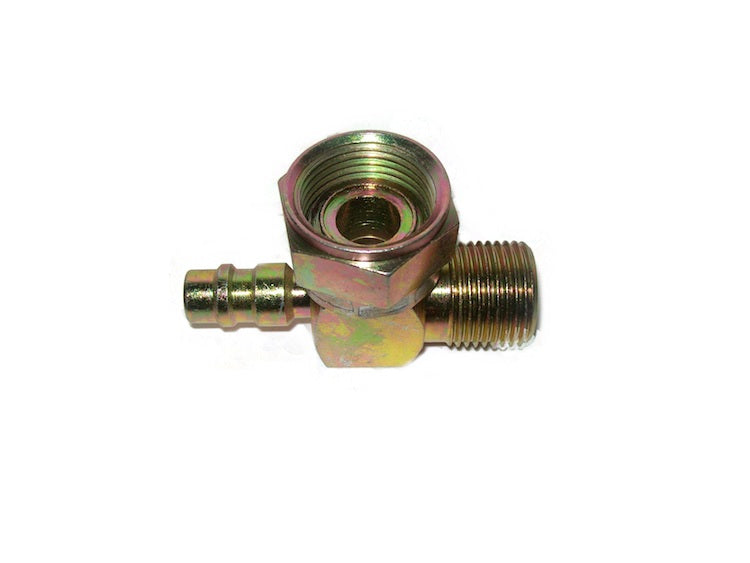 Rotalock Suction Fitting R-134a Low Side Port - Cold Hose