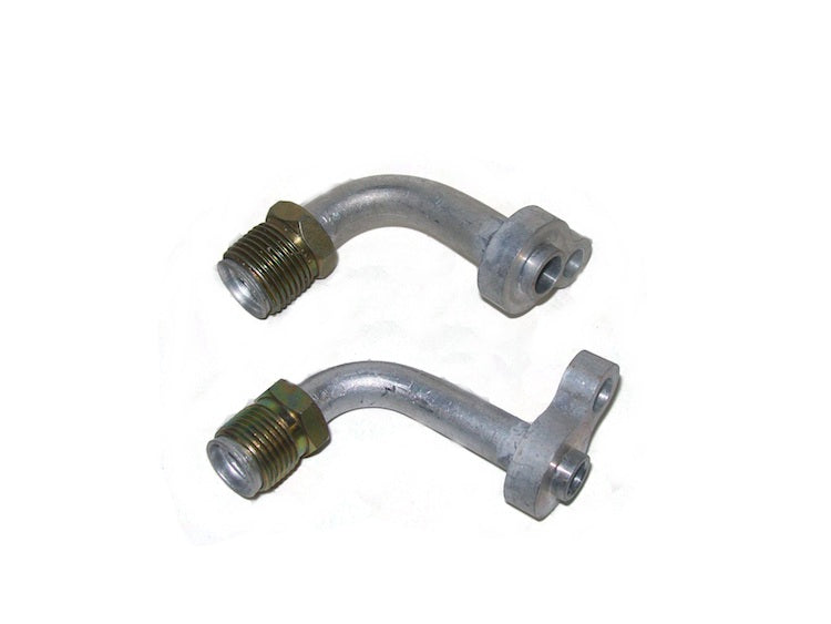 GM Sanden SD7 Compressor Discharge and Suction Fitting Set - Cold Hose