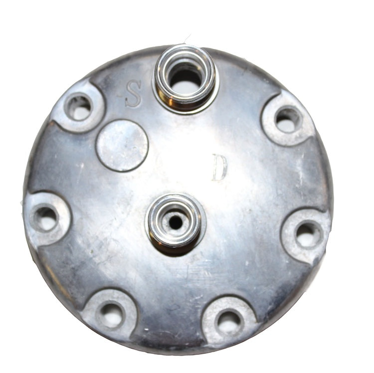 Sanden KG Rear Compressor Head - Cold Hose