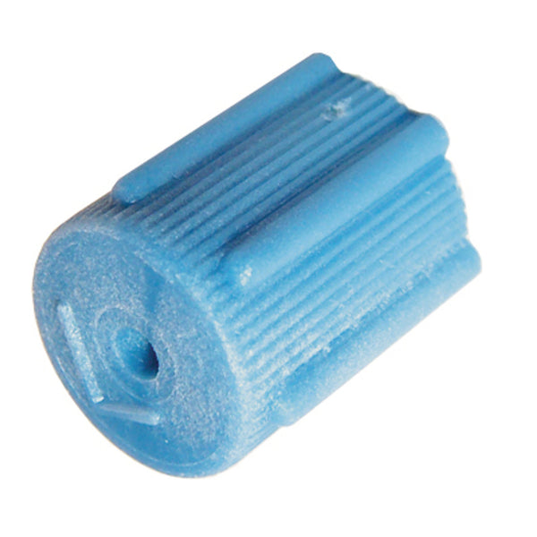 R-134a Blue Service Valve Cap Low Side M8 x 1 - Cold Hose
