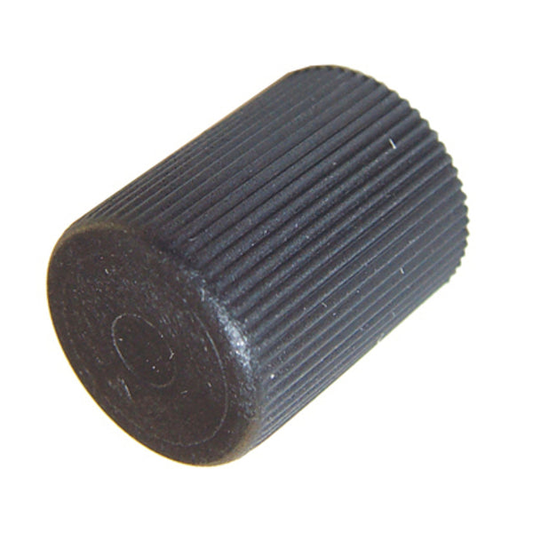 R-134a Black Service Valve Cap Long Low Side M8 x 1 - Cold Hose